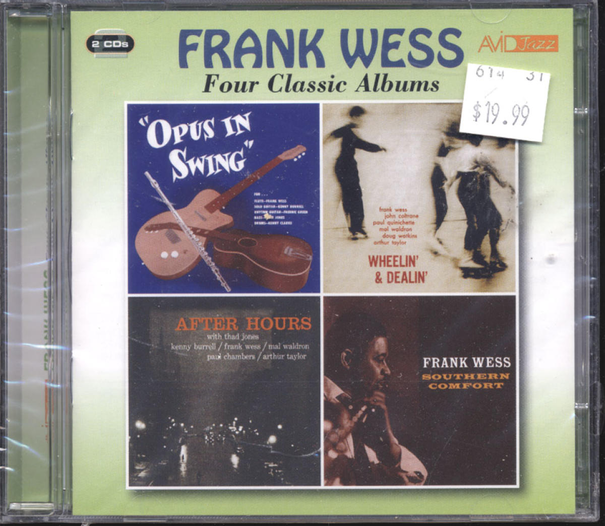 Frank Wess Programs at Wolfgang's