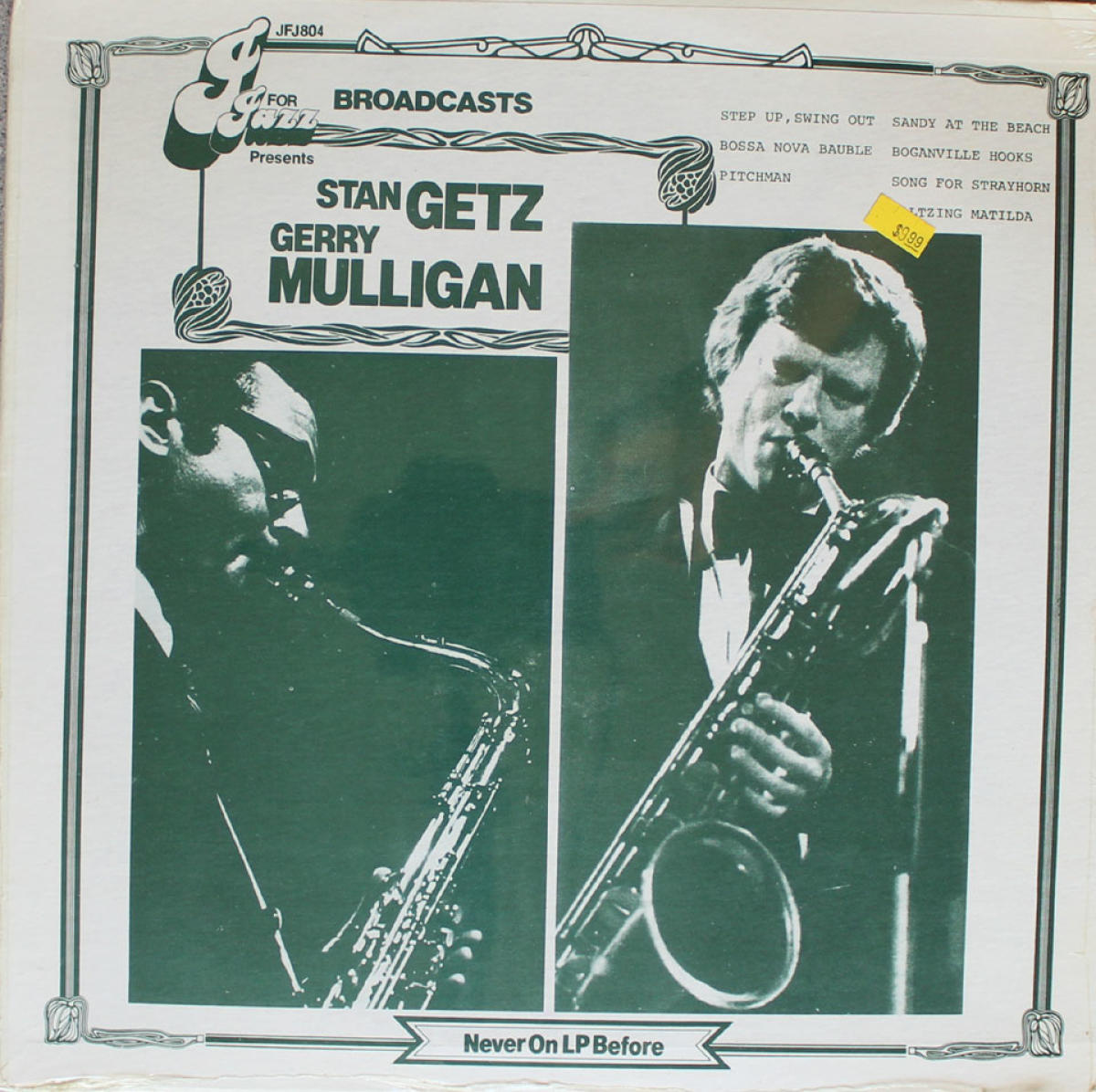 Stan Getz / Gerry Mulligan Vinyl 12" at Wolfgang's