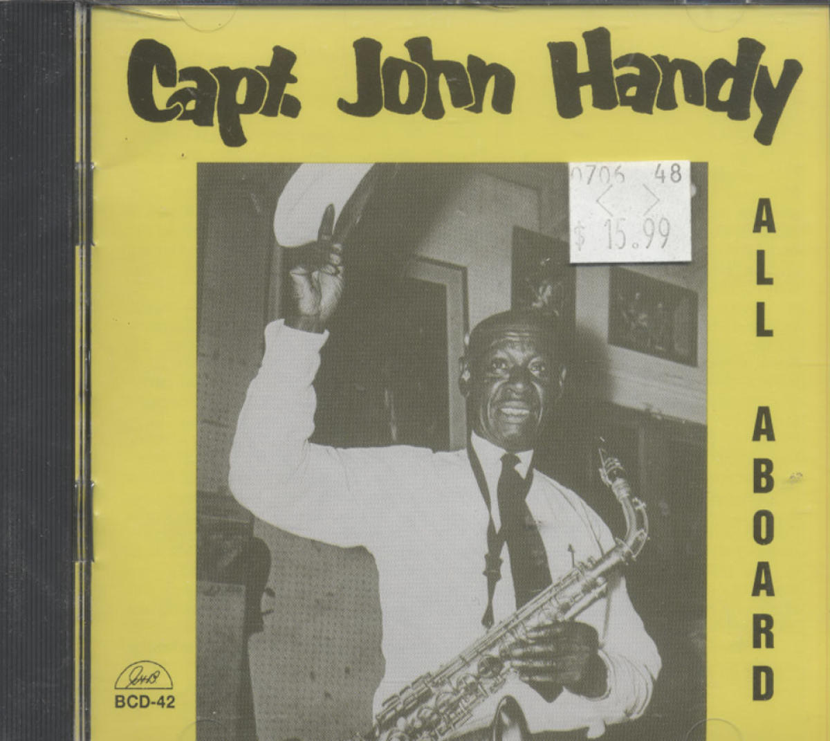 Capt. John Handy CD, 2014 at Wolfgang's