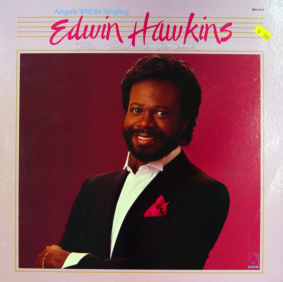 Edwin Hawkins Vinyl 12", 1984 at Wolfgang's