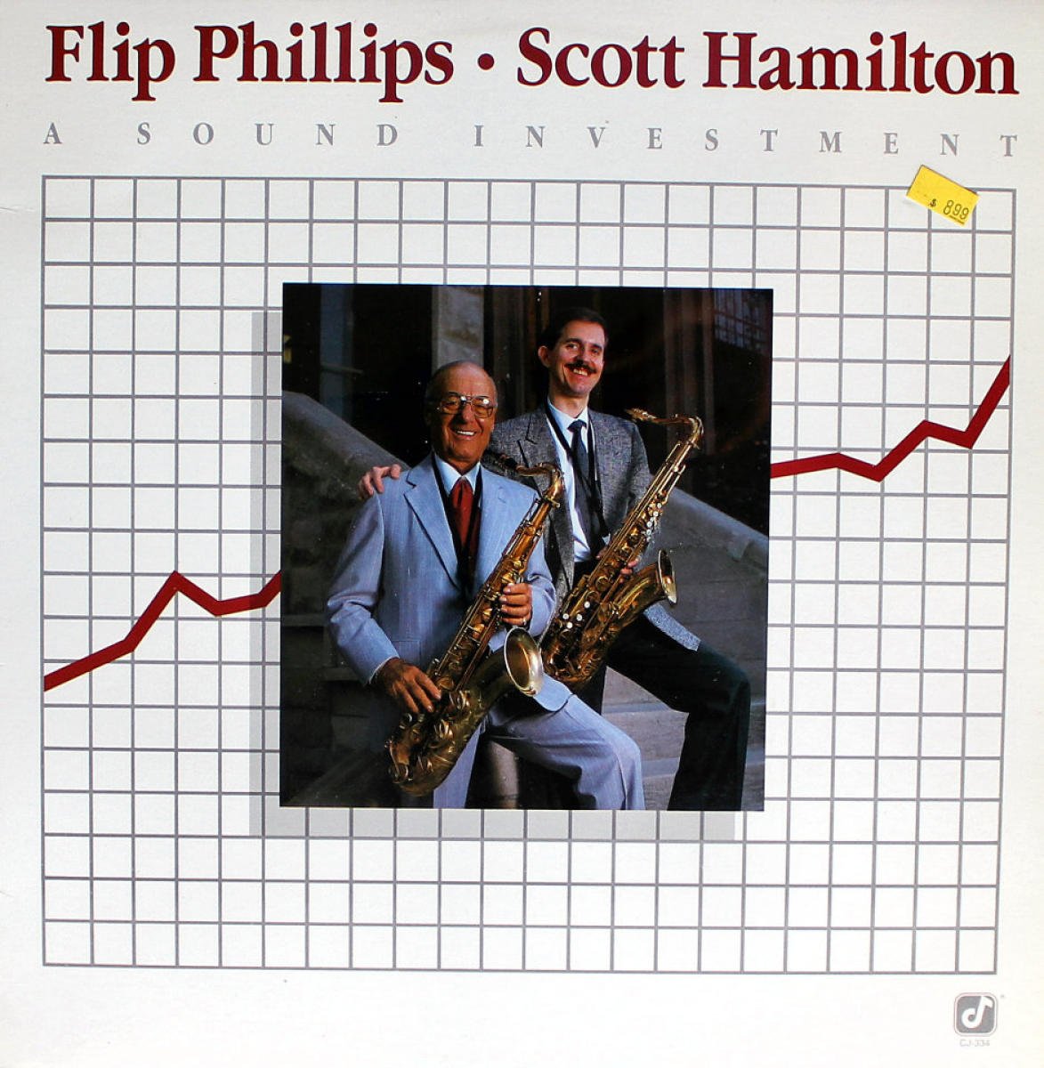 Flip Phillips Vinyl 12", 1987 at Wolfgang's