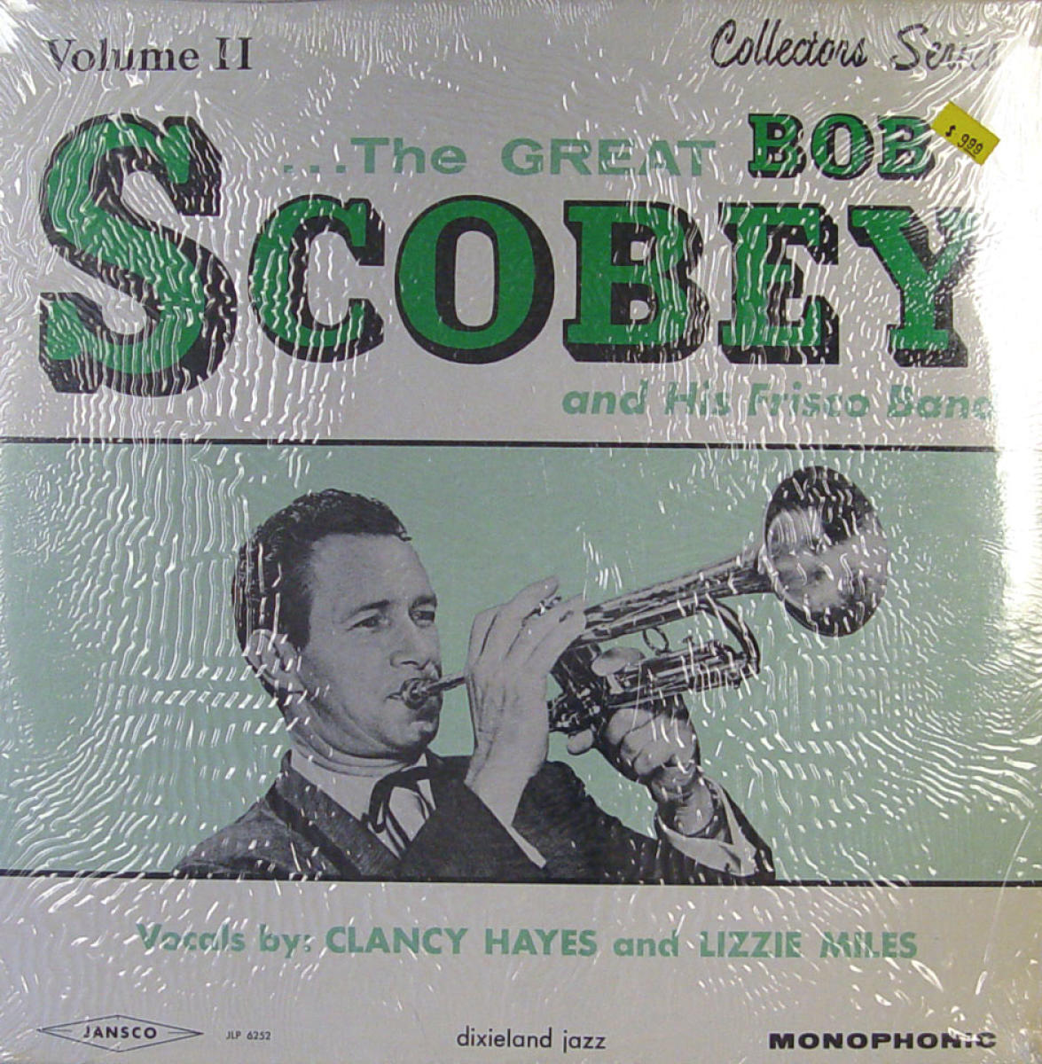 Bob Scobey And His Frisco Band Vinyl 12" at Wolfgang's