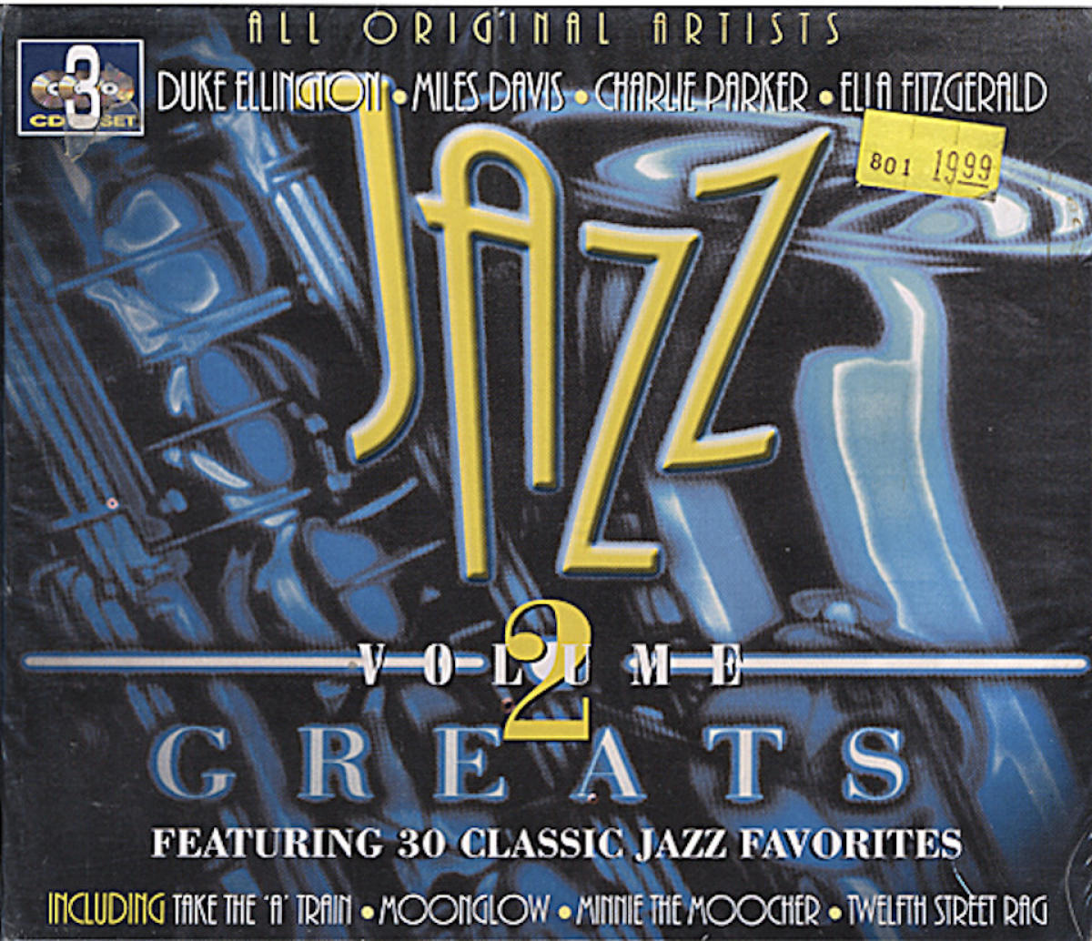 Jazz Greats CD, 1999 at Wolfgang's