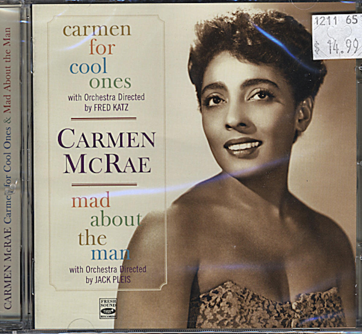 Carmen McRae CD, 2011 at Wolfgang's