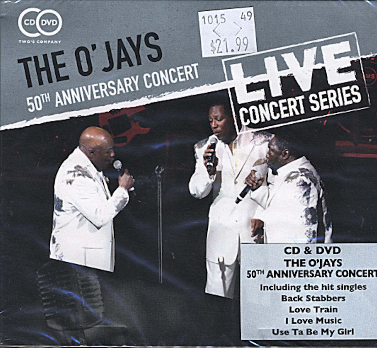 The O'Jays CD, 2015 at Wolfgang's