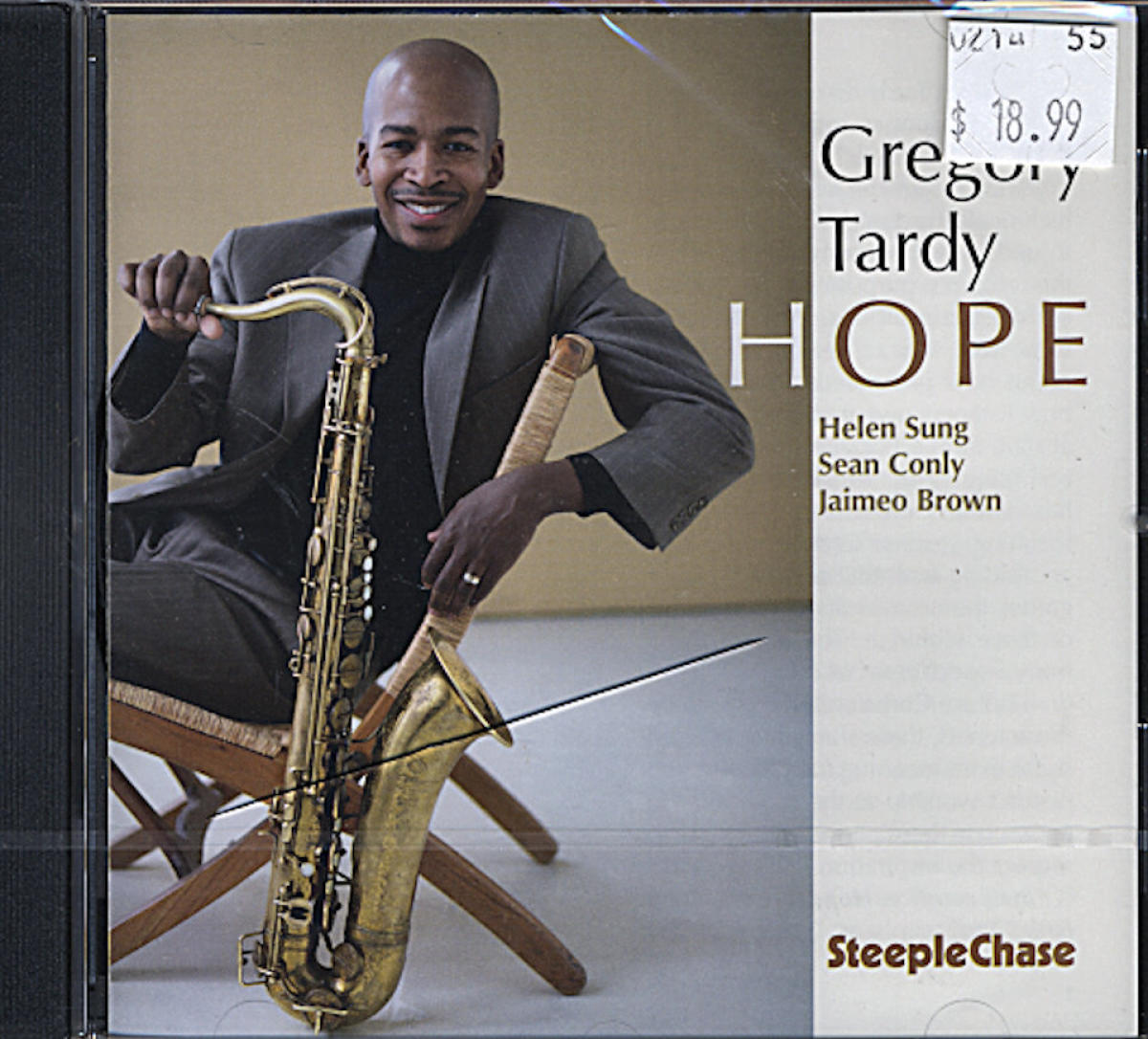 Gregory Tardy CD, 2014 at Wolfgang's