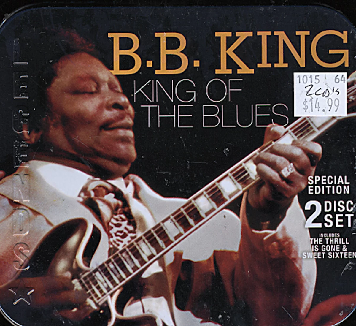 B.B. King CD, 2012 at Wolfgang's