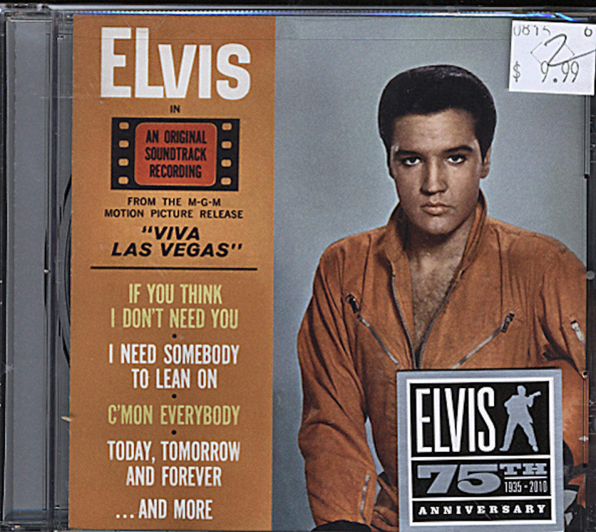 Elvis Presley CD, 2009 at Wolfgang's