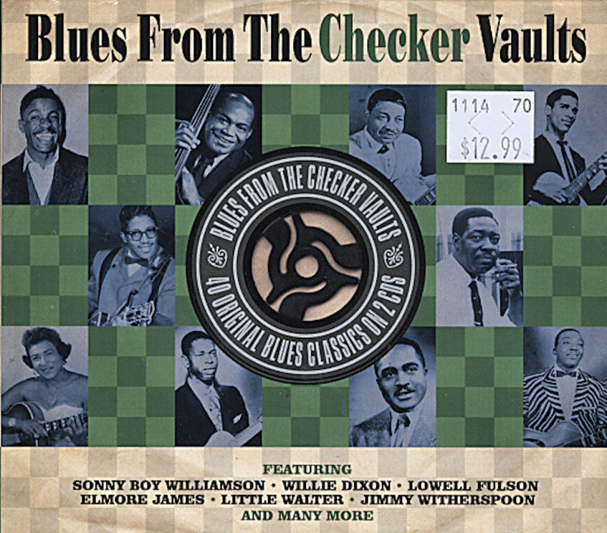 Blues From The Checker Vault CD, 2014 at Wolfgang's