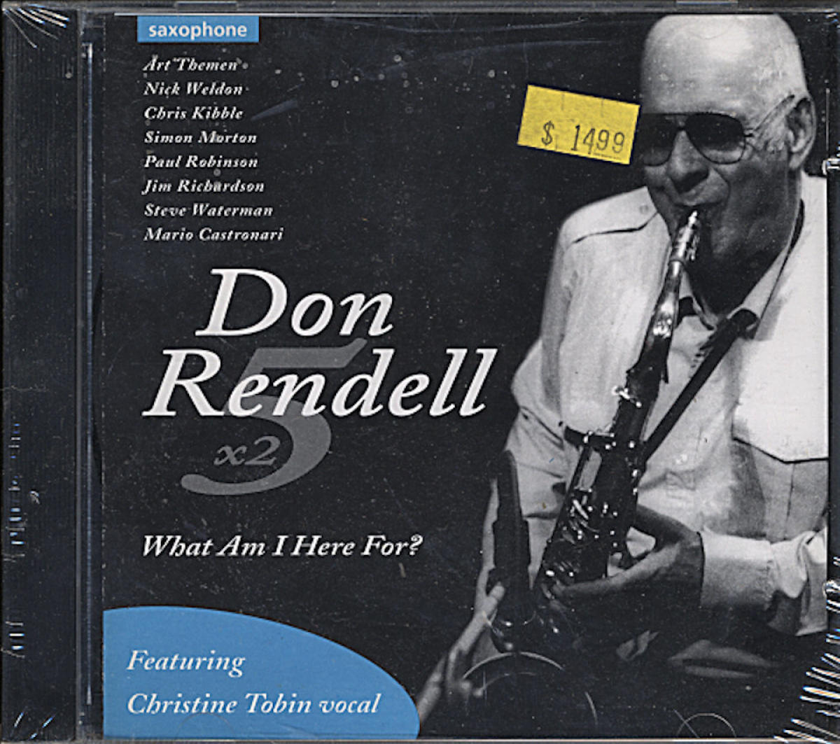 Don Rendell CD, 1996 at Wolfgang's