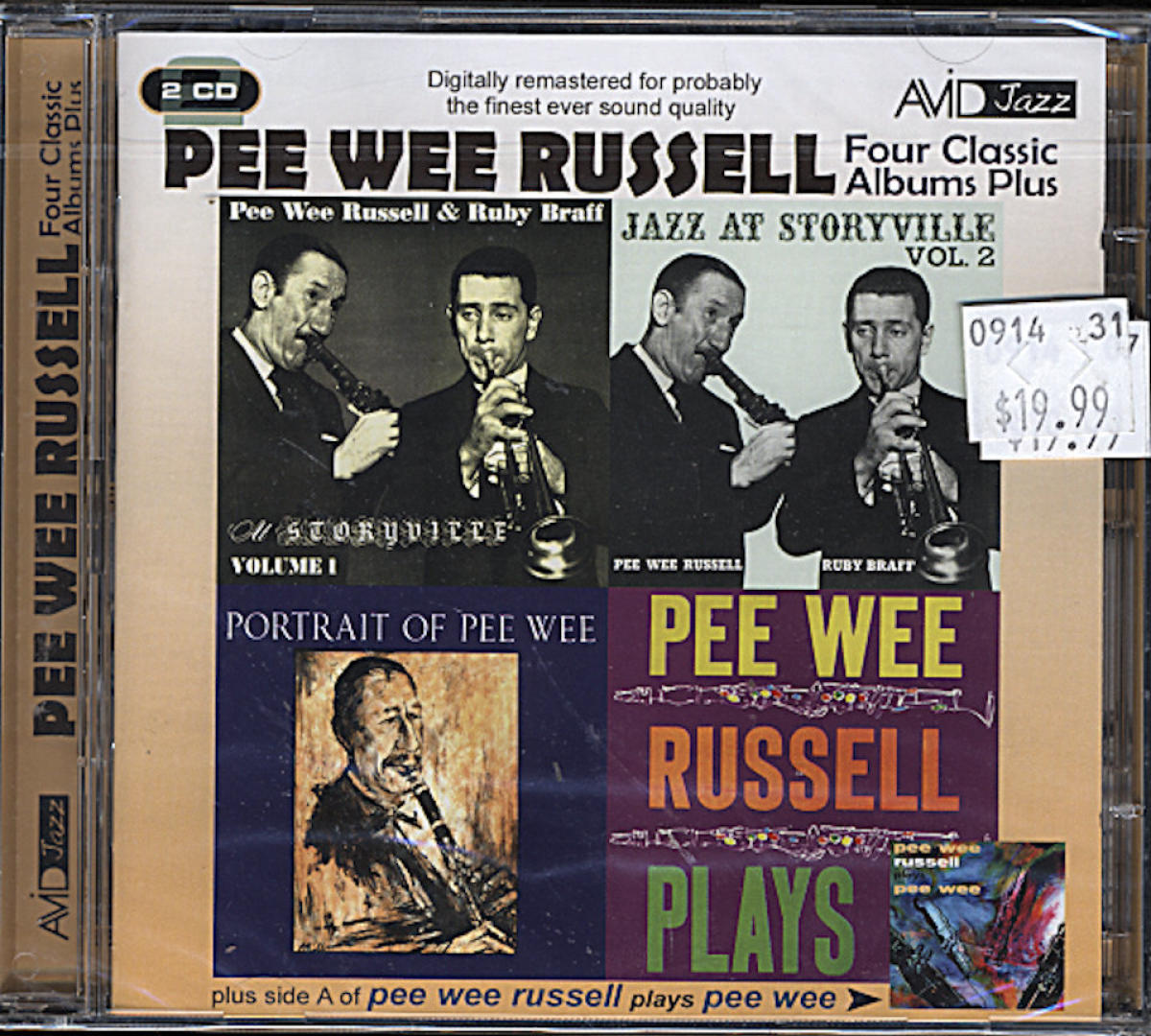 Pee Wee Russell CD, 2012 at Wolfgang's