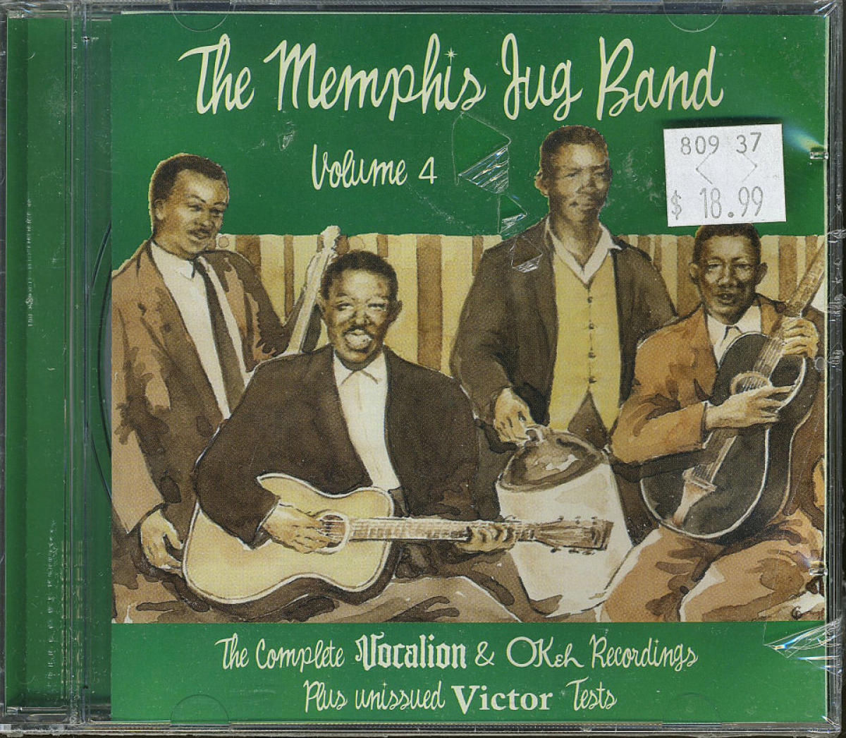Memphis Jug Band CD, 2006 at Wolfgang's