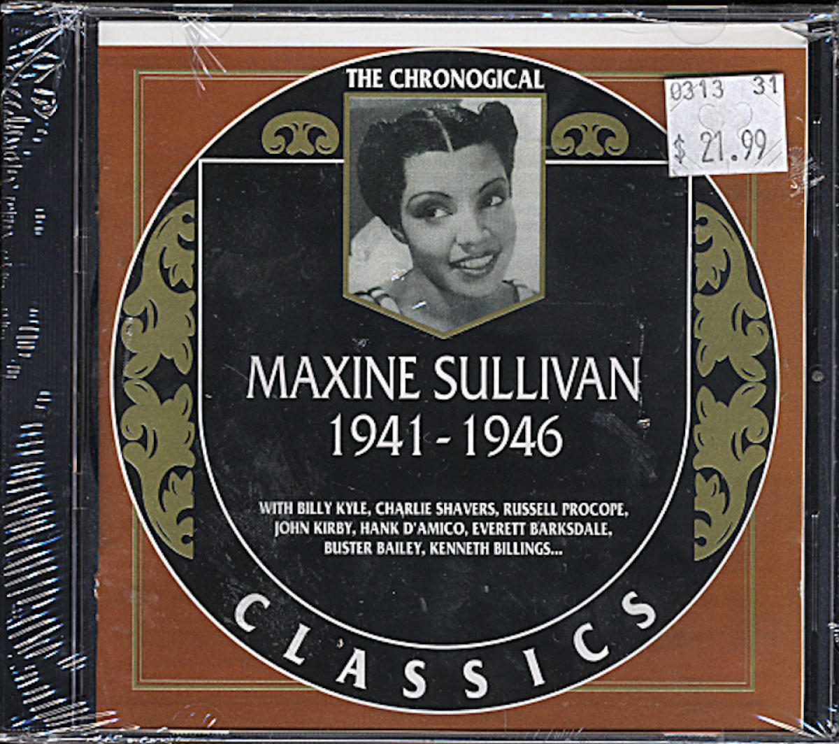 Maxine Sullivan CD, 1998 at Wolfgang's