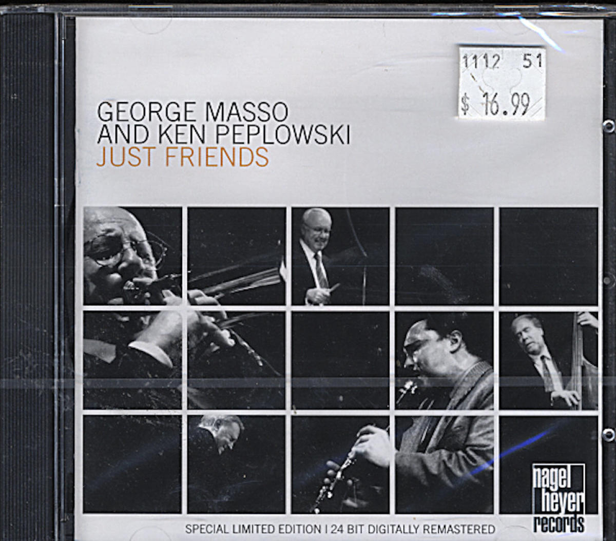 George Masso & Ken Peplowski CD, 2002 at Wolfgang's