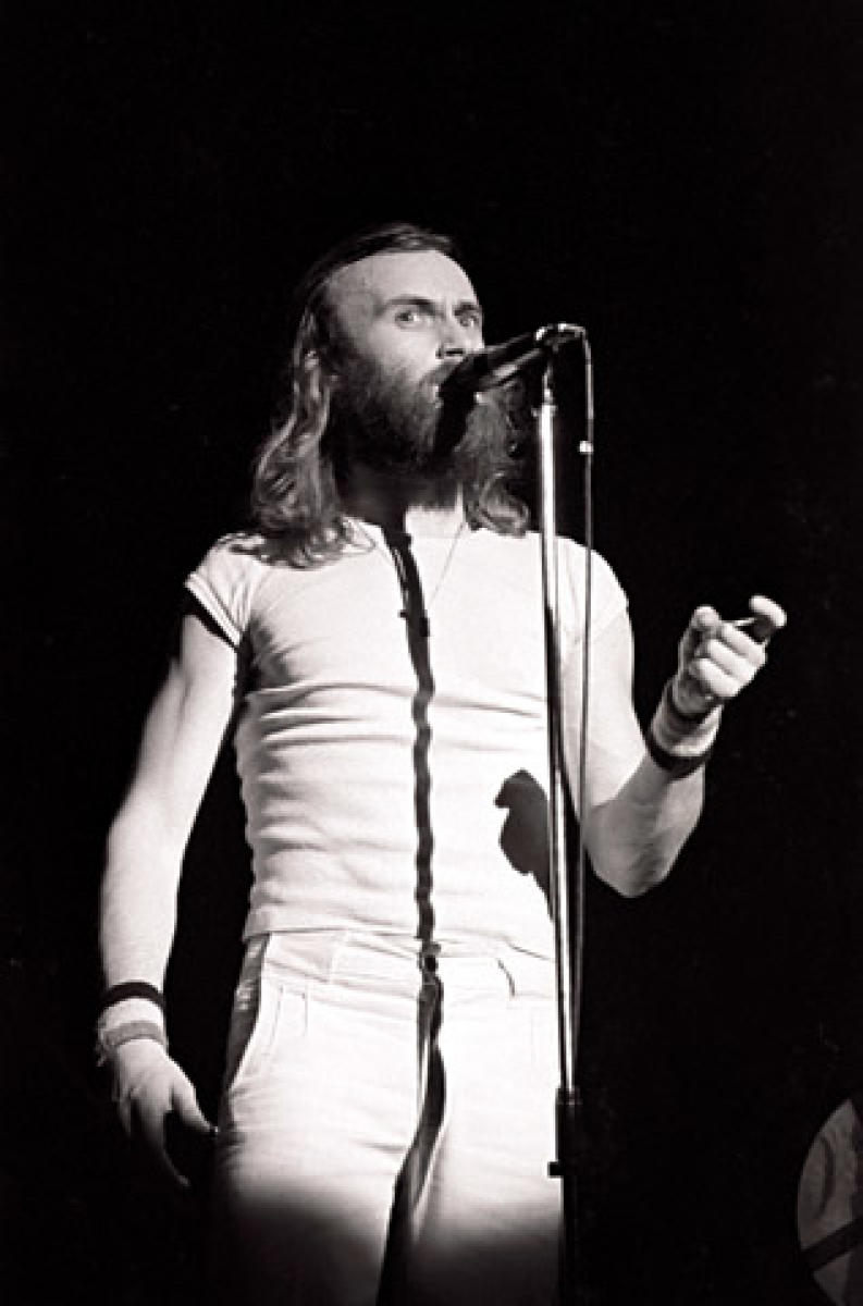 Phil Collins Vintage Concert Photo Fine Art Print, 1977 at Wolfgang's