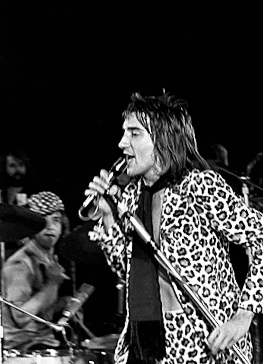 Rod Stewart Vintage Concert Photo Fine Art Print from Oval Cricket ...