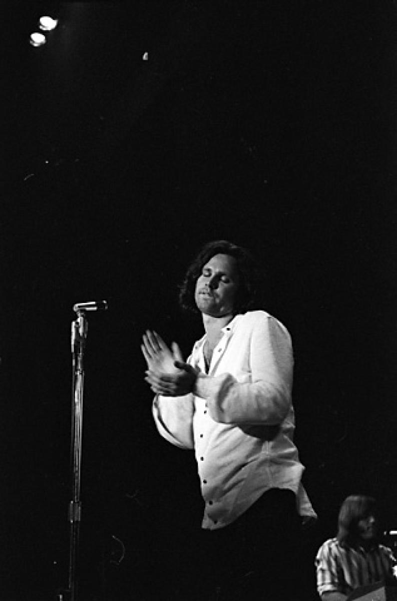Jim Morrison Vintage Concert Photo Fine Art Print from Felt Forum, Jan ...