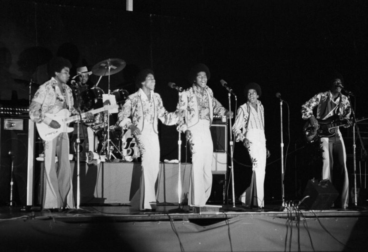 The Jackson 5 Vintage Concert Photo Fine Art Print, 1973 at Wolfgang's
