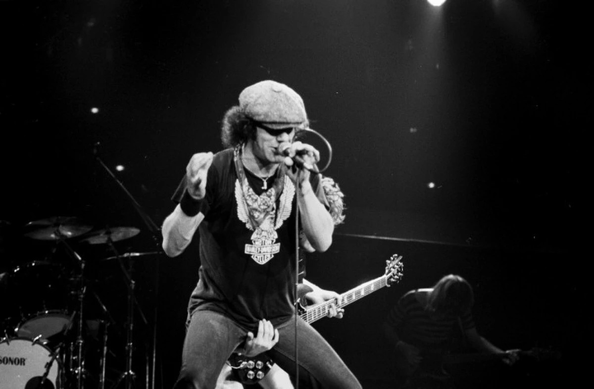 Brian Johnson Vintage Concert Photo Fine Art Print, 1980 at Wolfgang's