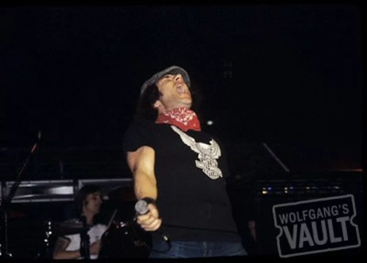 Brian Johnson Vintage Concert Photo Fine Art Print, 1980 at Wolfgang's