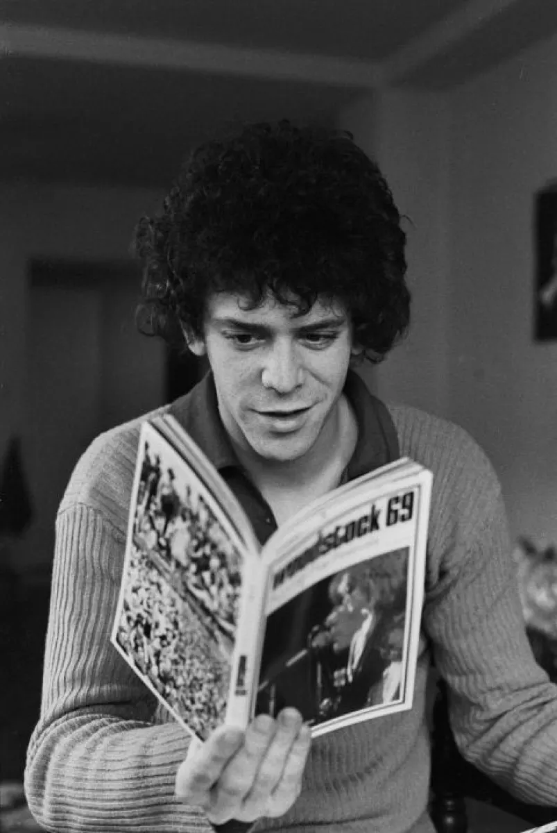 Lou Reed Vintage Concert Photo Fine Art Print, 1970 at Wolfgang's