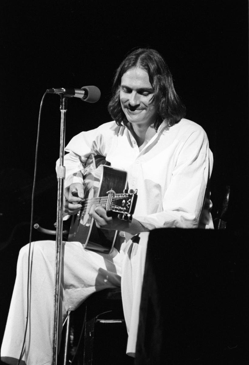James Taylor Vintage Concert Photo Fine Art Print, 1974 at Wolfgang's
