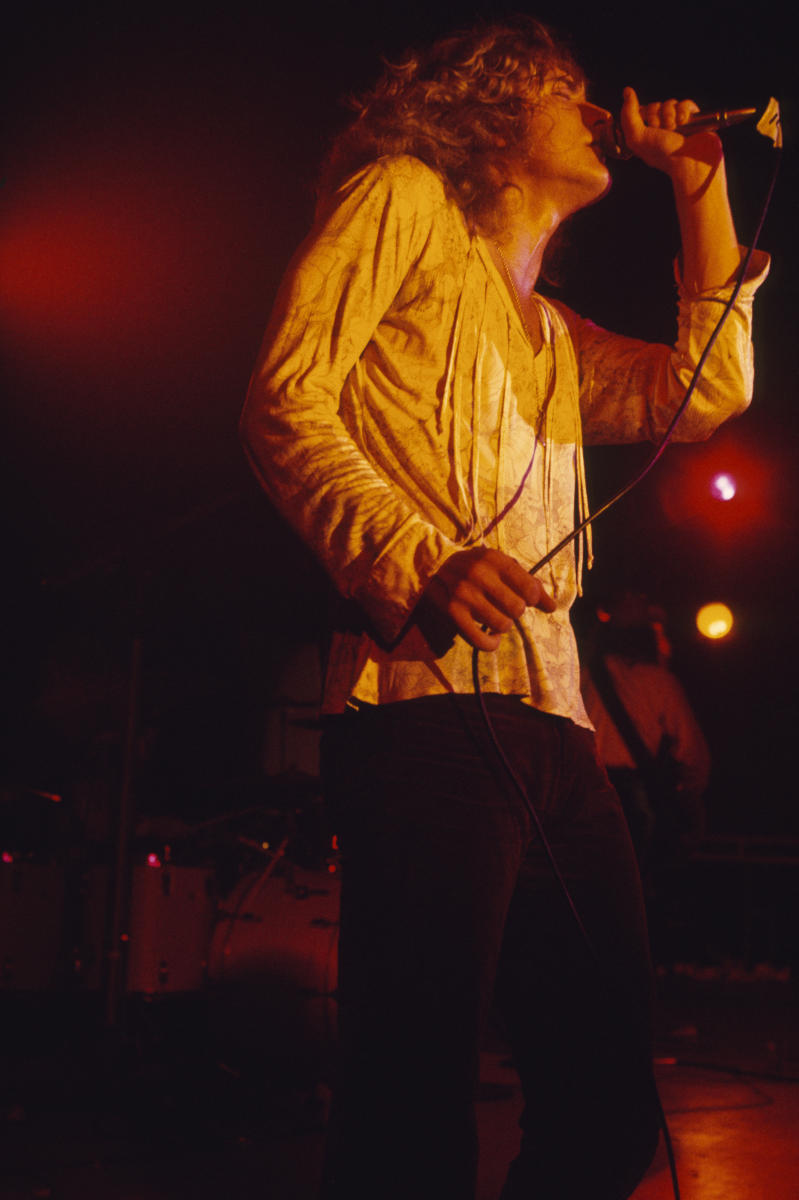 Led Zeppelin Vintage Concert Photo Fine Art Print at Wolfgang's