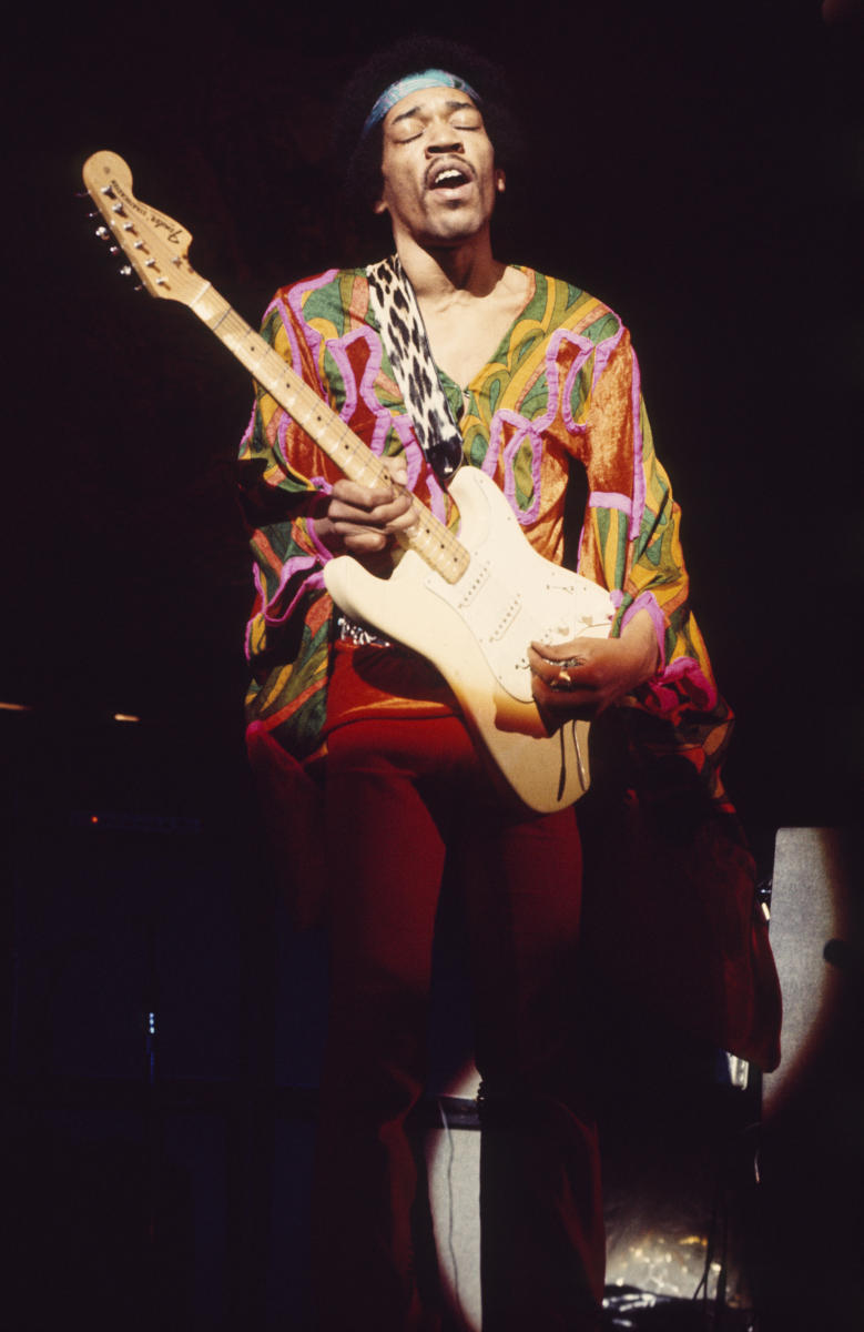 Jimi Hendrix Vintage Concert Photo Fine Art Print at Wolfgang's