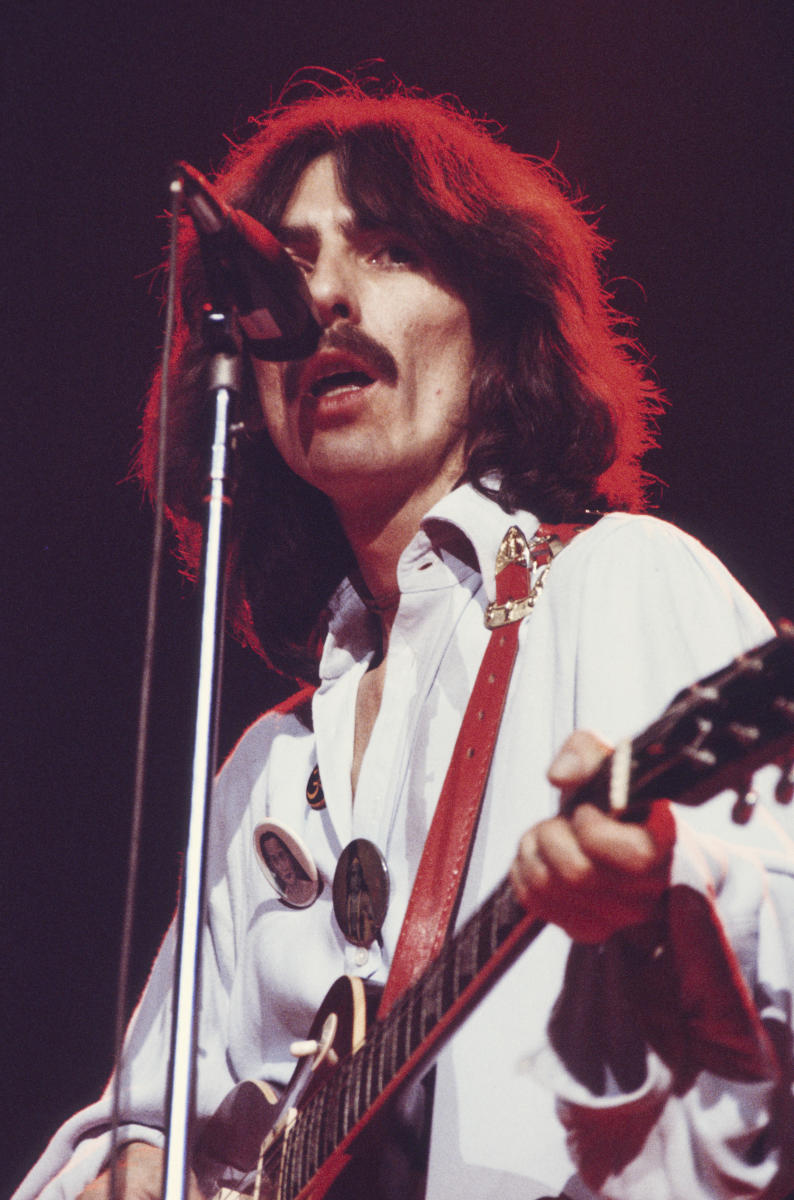 George Harrison Vintage Concert Photo Fine Art Print at Wolfgang's
