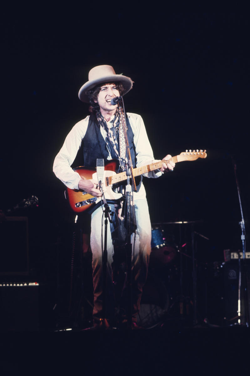 Bob Dylan Vintage Concert Photo Fine Art Print at Wolfgang's