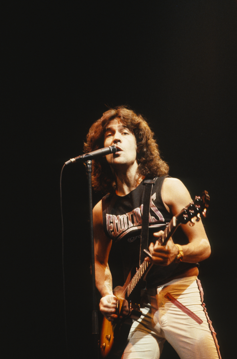 Billy Squier Vintage Concert Photo Fine Art Print at Wolfgang's