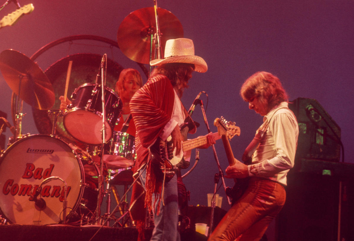Bad Company Vintage Concert Photo Fine Art Print at Wolfgang's