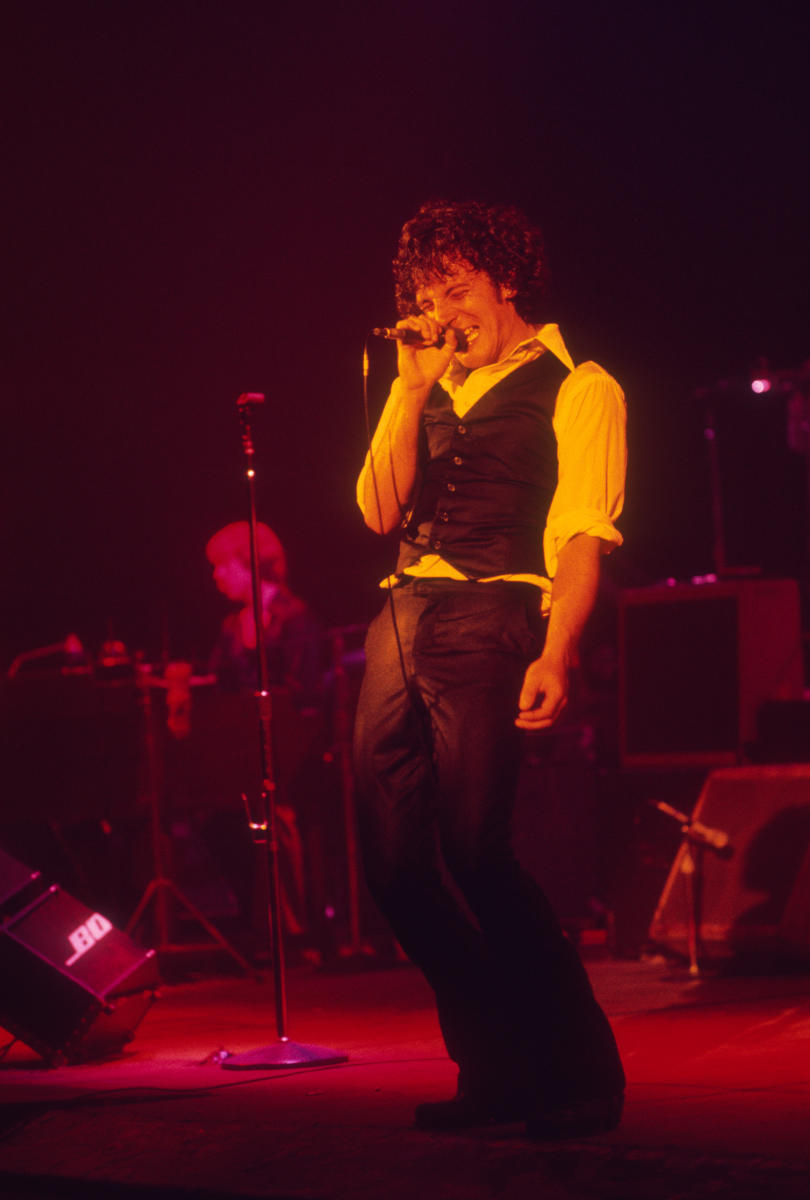 Bruce Springsteen Vintage Concert Photo Fine Art Print, 1976 at Wolfgang's