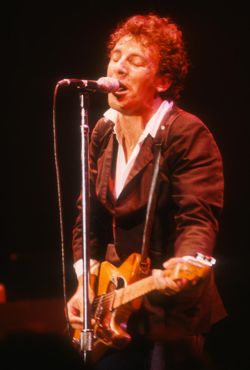 Bruce Springsteen Vintage Concert Photo Fine Art Print, 1978 at Wolfgang's