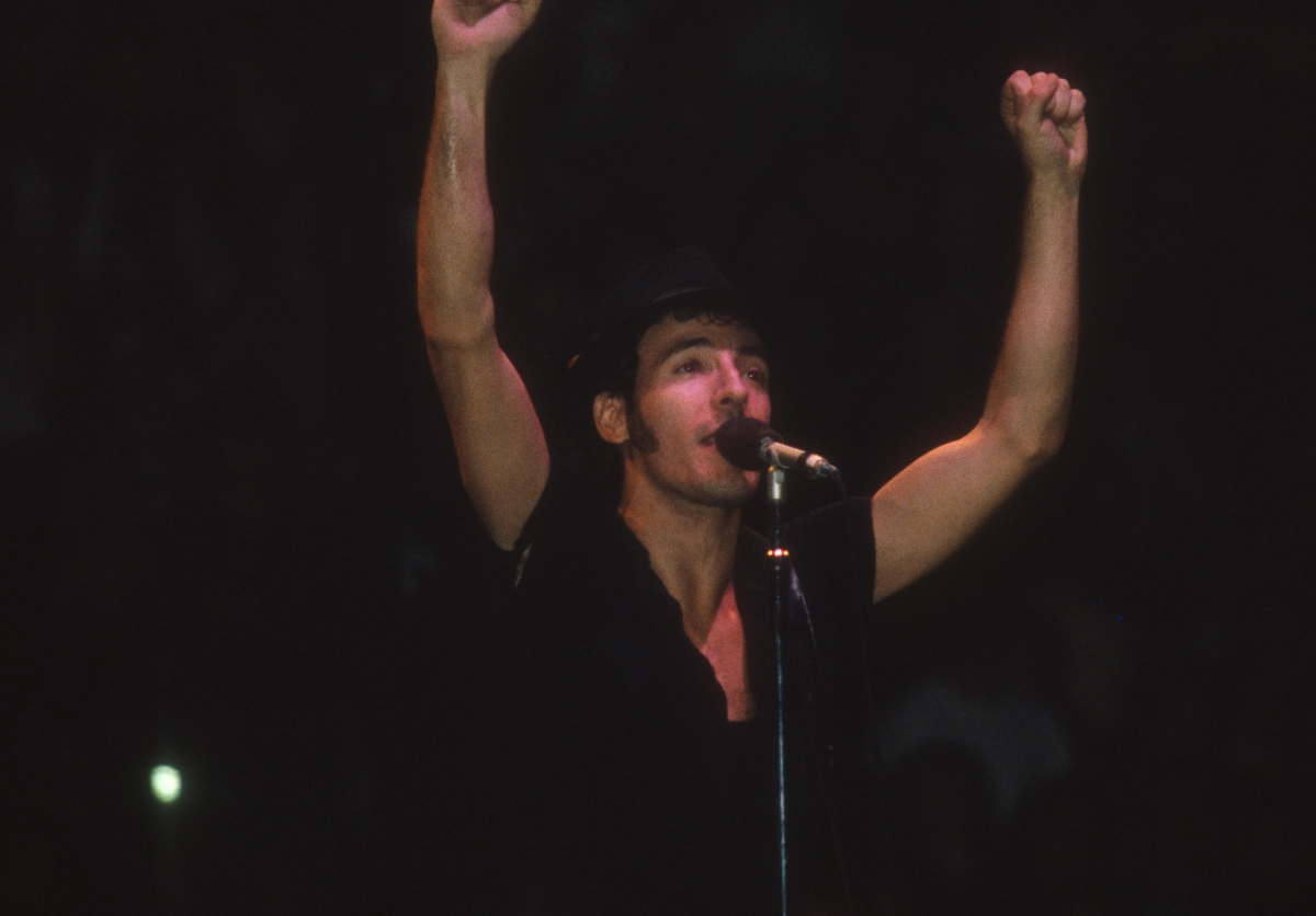 Bruce Springsteen Vintage Concert Photo Fine Art Print, 1981 at Wolfgang's