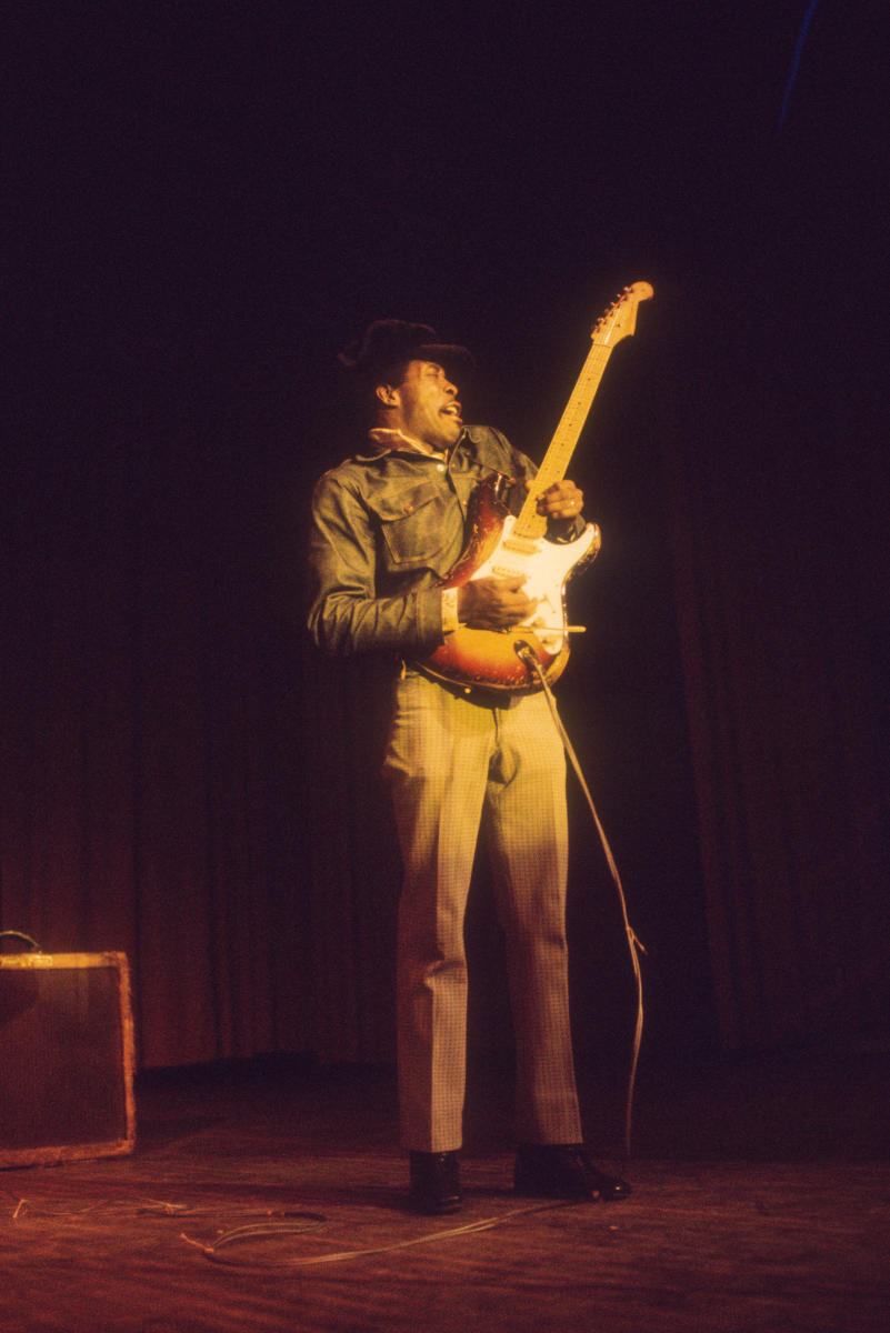 Buddy Guy & Junior Wells Vintage Concert Photo Fine Art Print at Wolfgang's