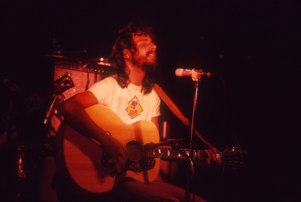 Cat Stevens Vintage Concert Photo Fine Art Print at Wolfgang's