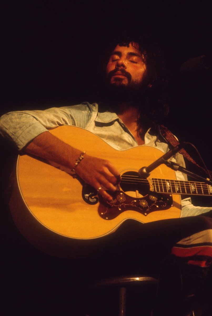 Cat Stevens Vintage Concert Photo Fine Art Print at Wolfgang's