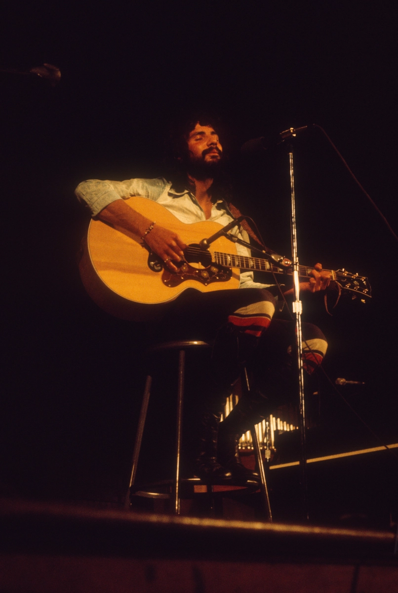 Cat Stevens Vintage Concert Photo Fine Art Print at Wolfgang's