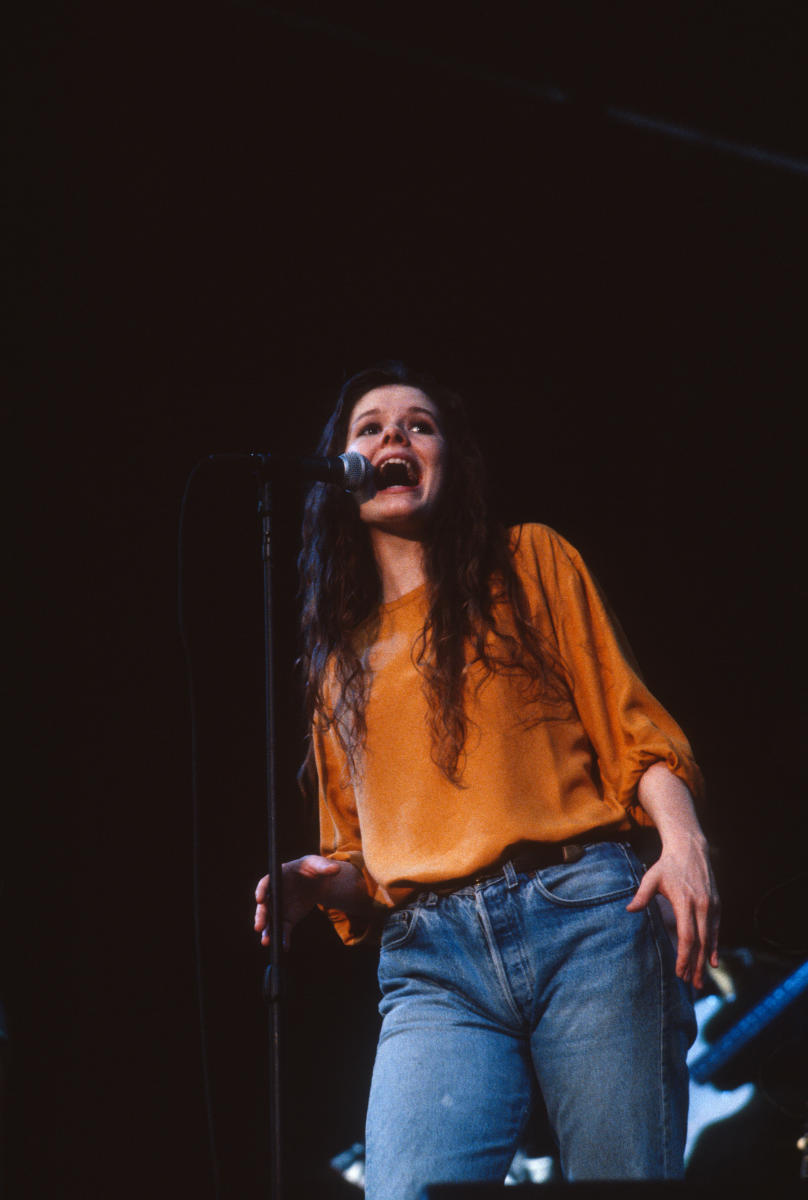 Edie Brickell Vintage Concert Photo Fine Art Print at Wolfgang's