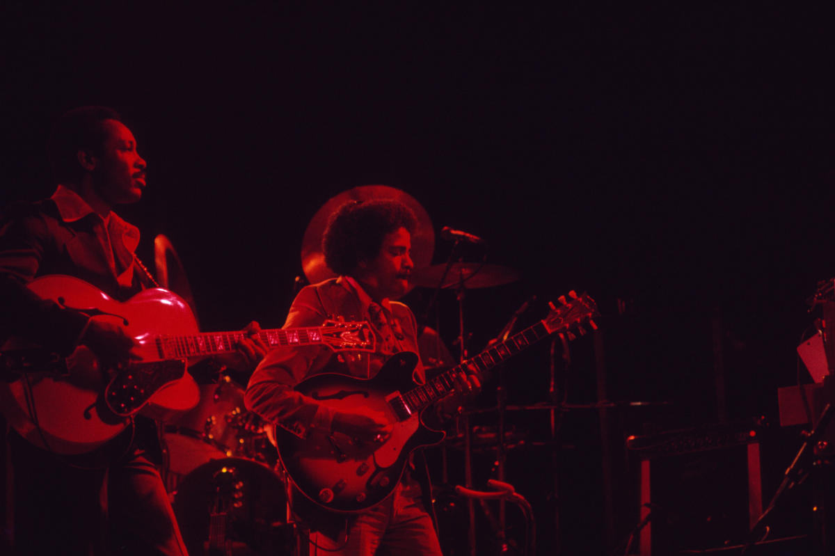 George Benson Vintage Concert Photo Fine Art Print at Wolfgang's