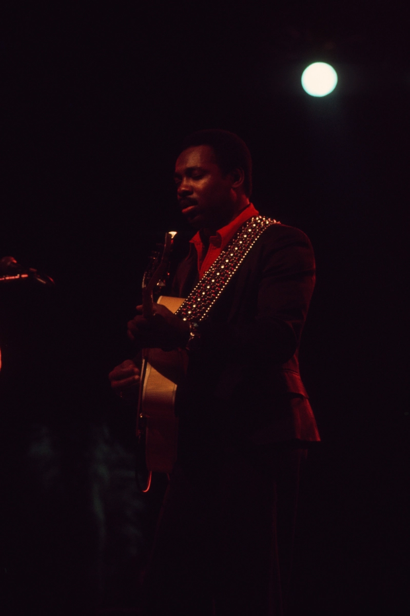 George Benson Vintage Concert Photo Fine Art Print at Wolfgang's