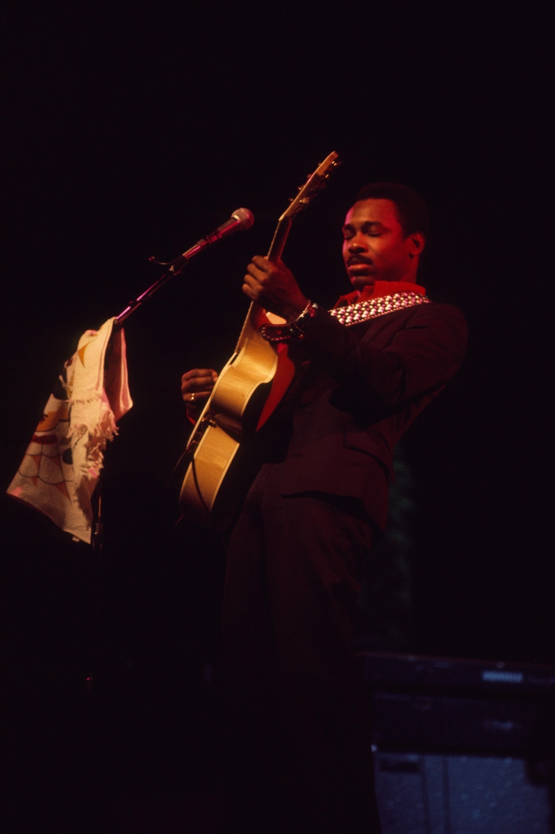 George Benson Vintage Concert Photo Fine Art Print at Wolfgang's