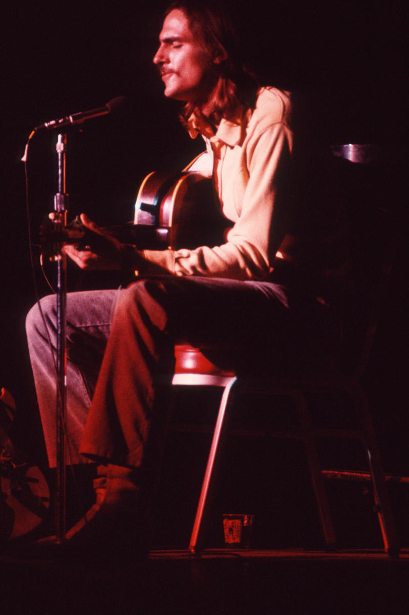 James Taylor Vintage Concert Photo Fine Art Print, 1969 at Wolfgang's