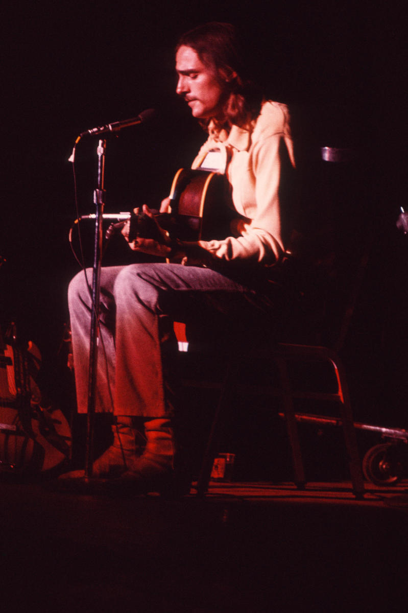 James Taylor Vintage Concert Photo Fine Art Print, 1969 at Wolfgang's