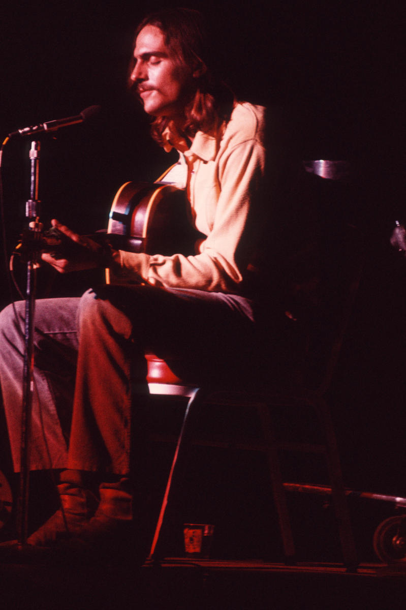 James Taylor Vintage Concert Photo Fine Art Print, 1969 at Wolfgang's