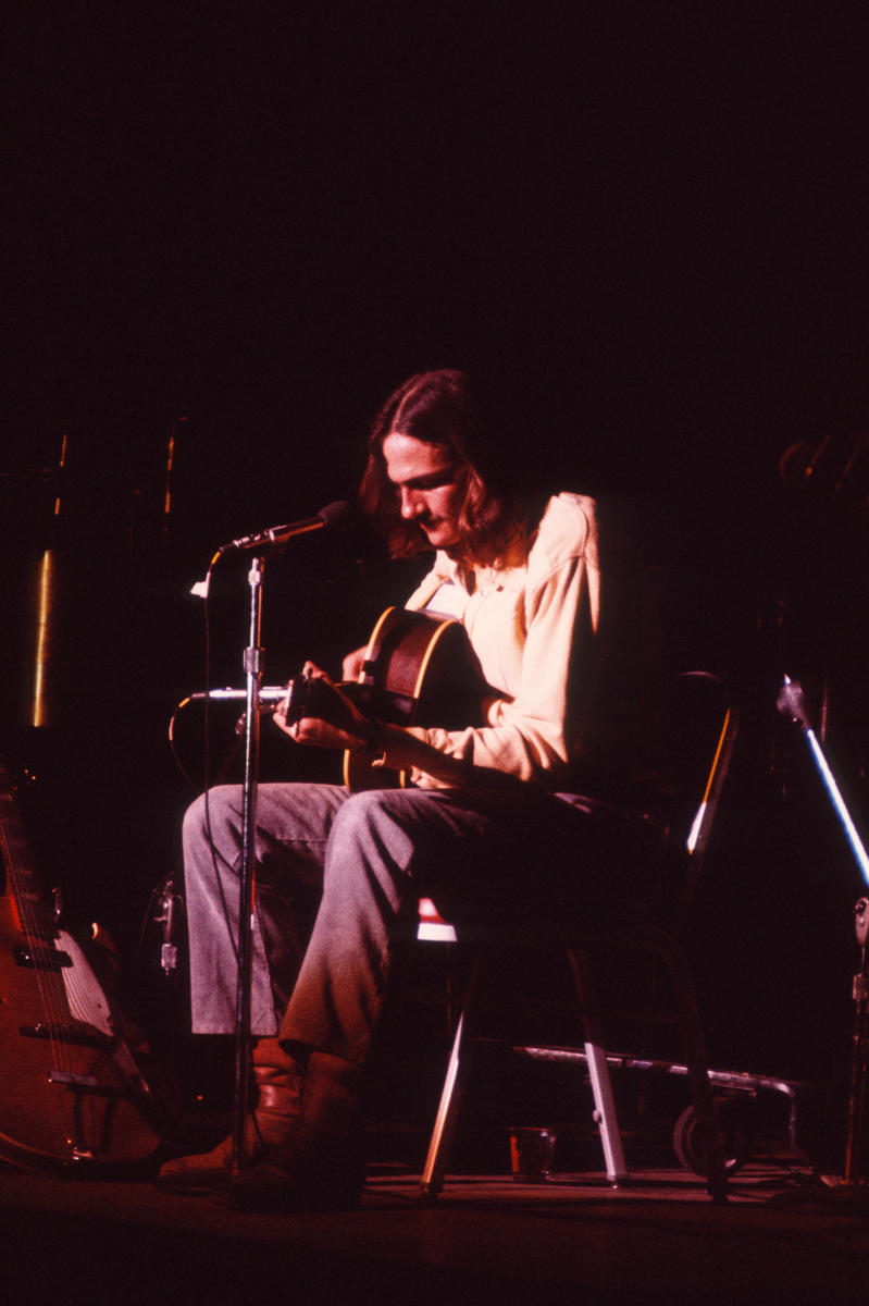 James Taylor Vintage Concert Photo Fine Art Print, 1969 at Wolfgang's