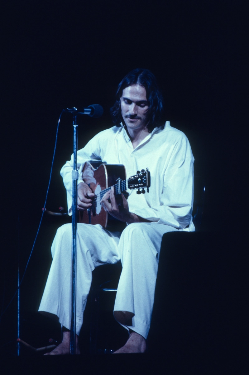 James Taylor Vintage Concert Photo Fine Art Print, 1974 at Wolfgang's