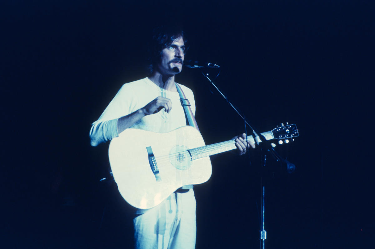 James Taylor Vintage Concert Photo Fine Art Print, 1977 at Wolfgang's