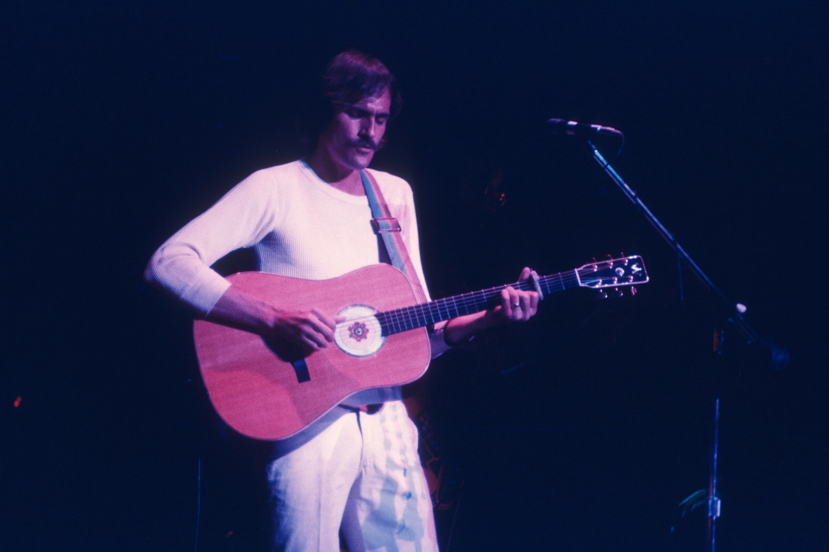 James Taylor Vintage Concert Photo Fine Art Print, 1977 at Wolfgang's
